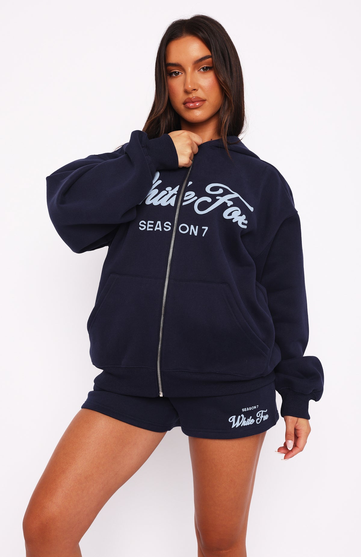 Season 7 Zip Front Hoodie Deep Sea White Fox Boutique season-7-zip-front-hoodie-deep-sea-white-fox-boutique