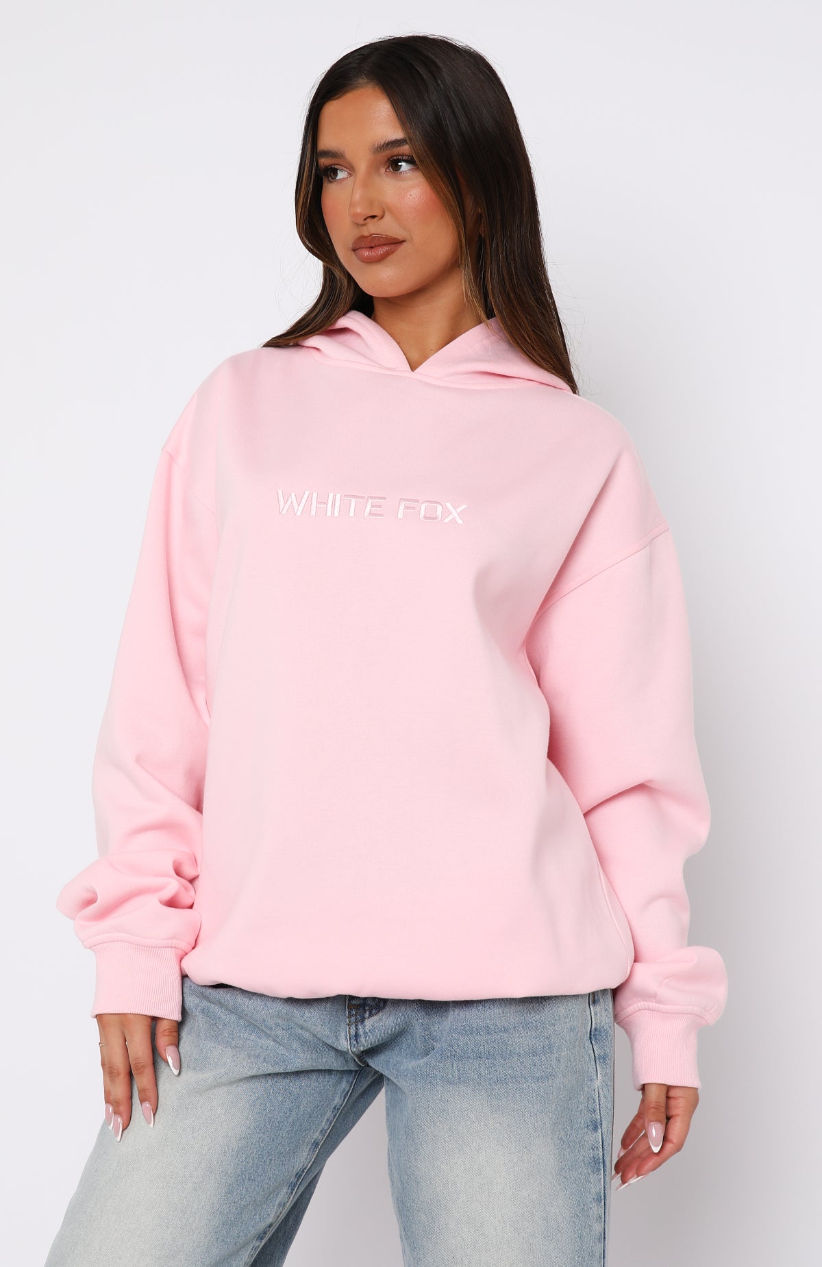 Stay Lifted Oversized Hoodie Posy | White Fox Boutique