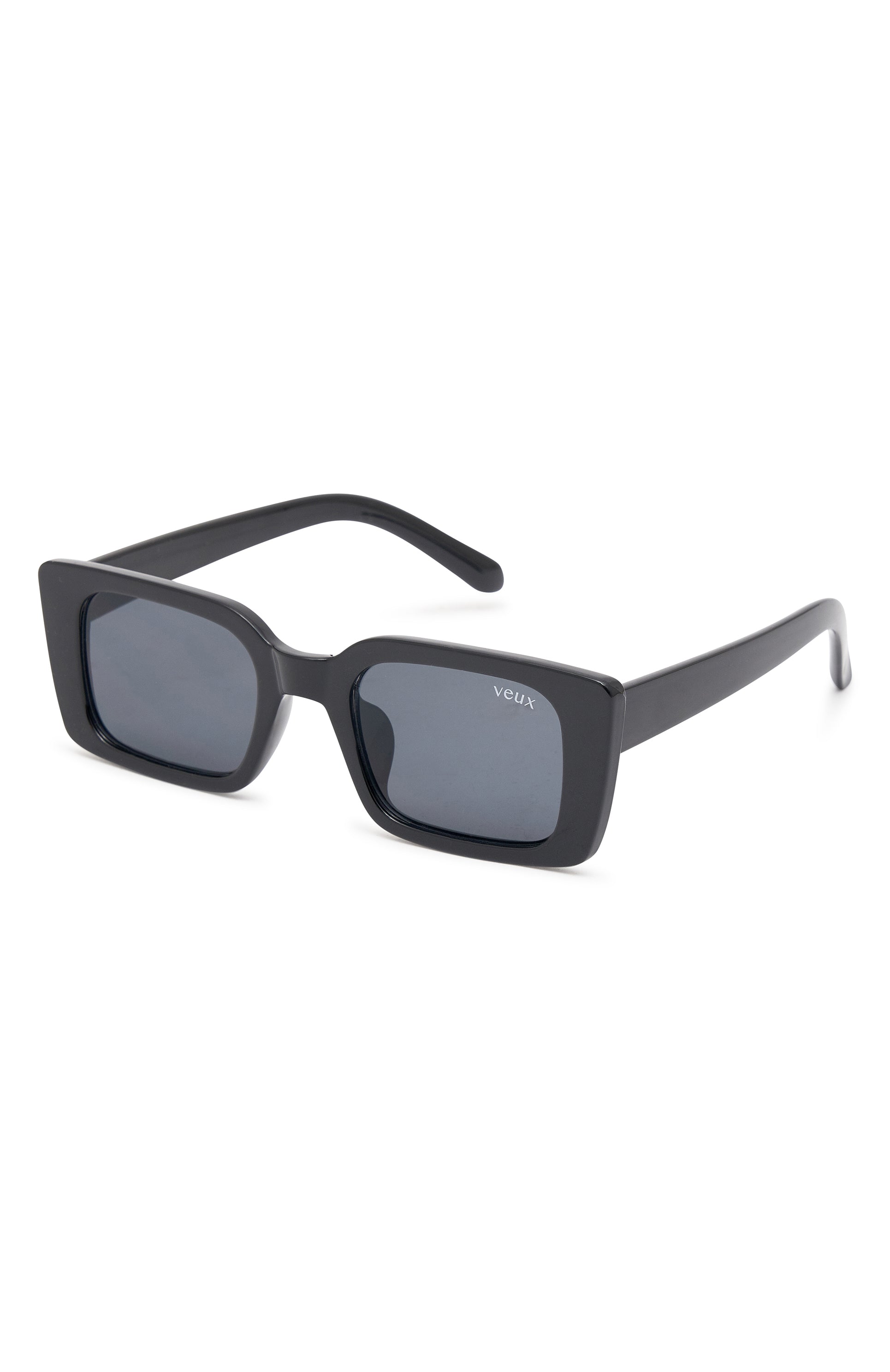 Roberta Sunglasses Black | White Fox Boutique