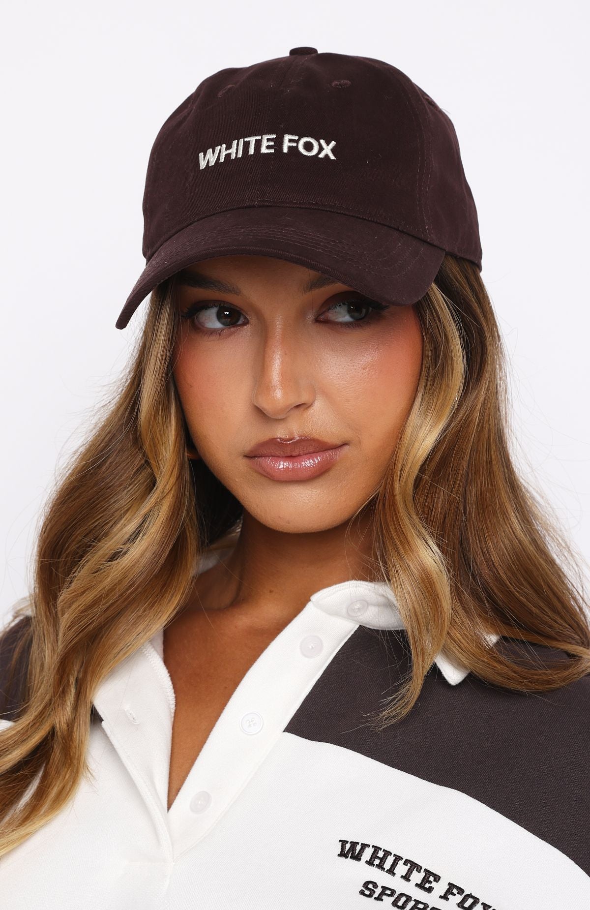 Time To Travel Cap Dark Chocolate | White Fox Boutique
