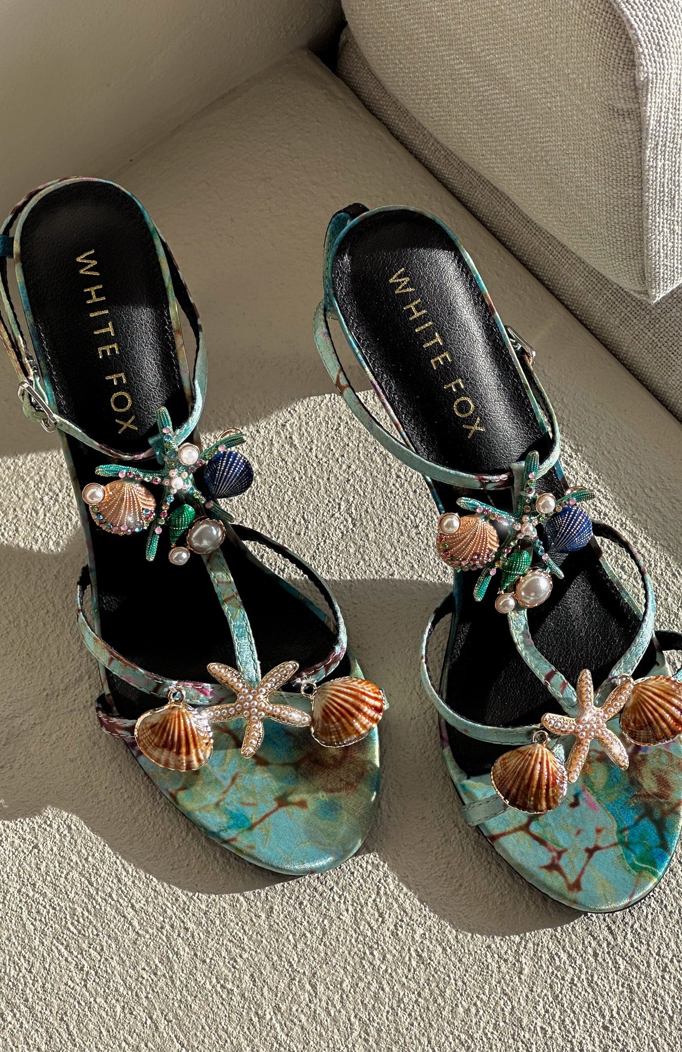Anderson Heels Seaside | White Fox Boutique
