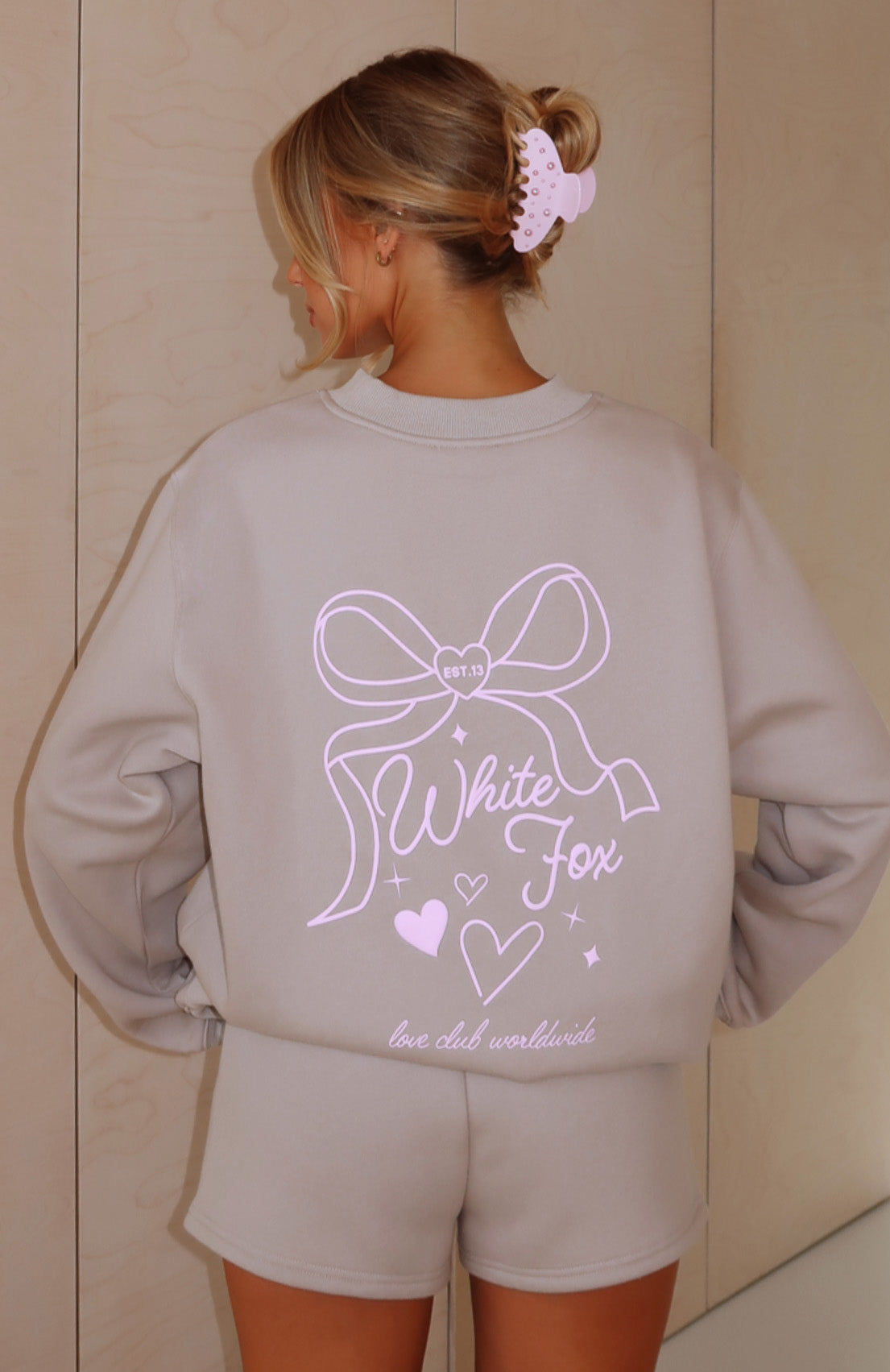 Love You Forever Oversized Sweater Moon | White Fox Boutique