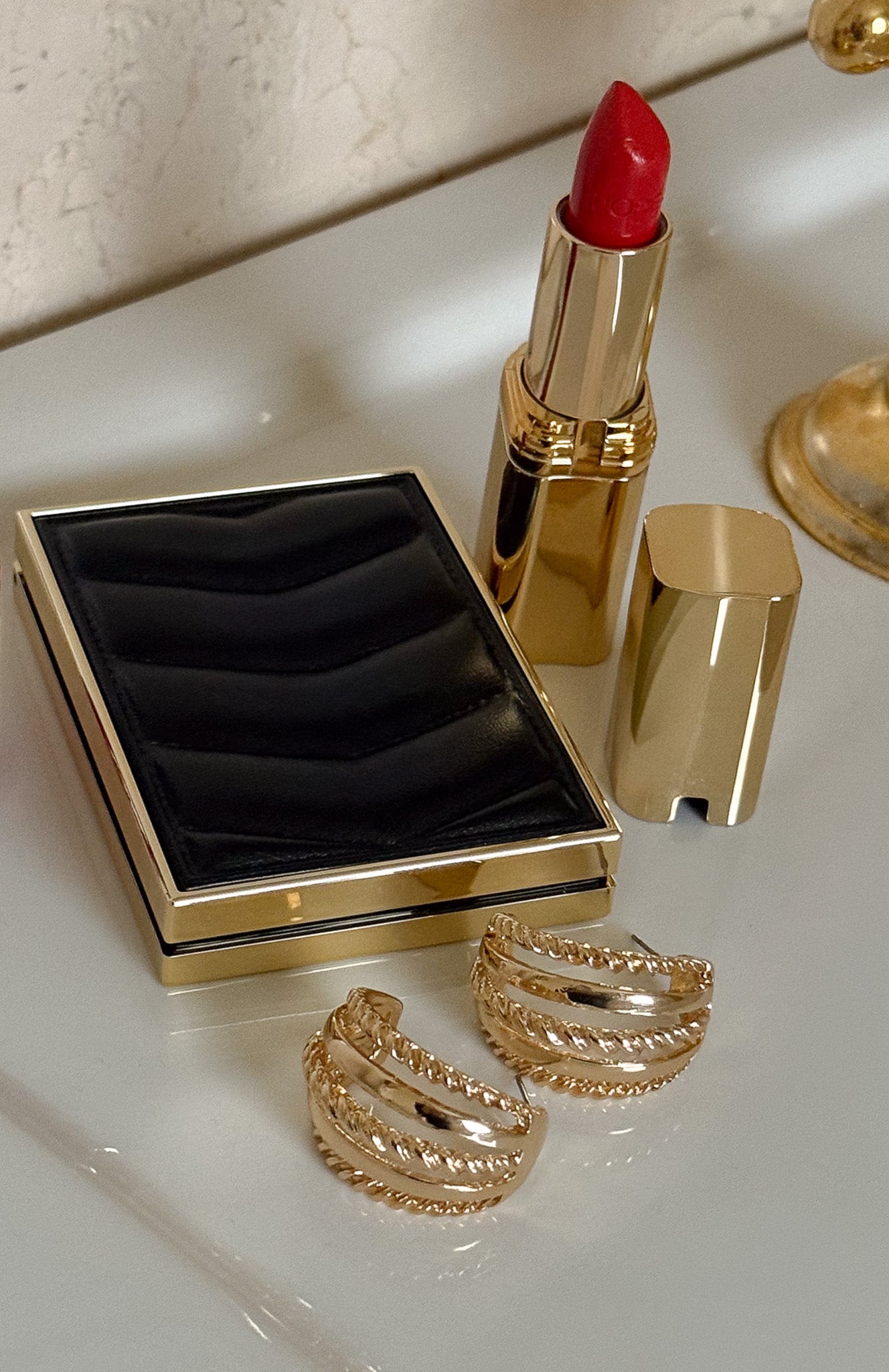 Lune Earrings Gold | White Fox Boutique