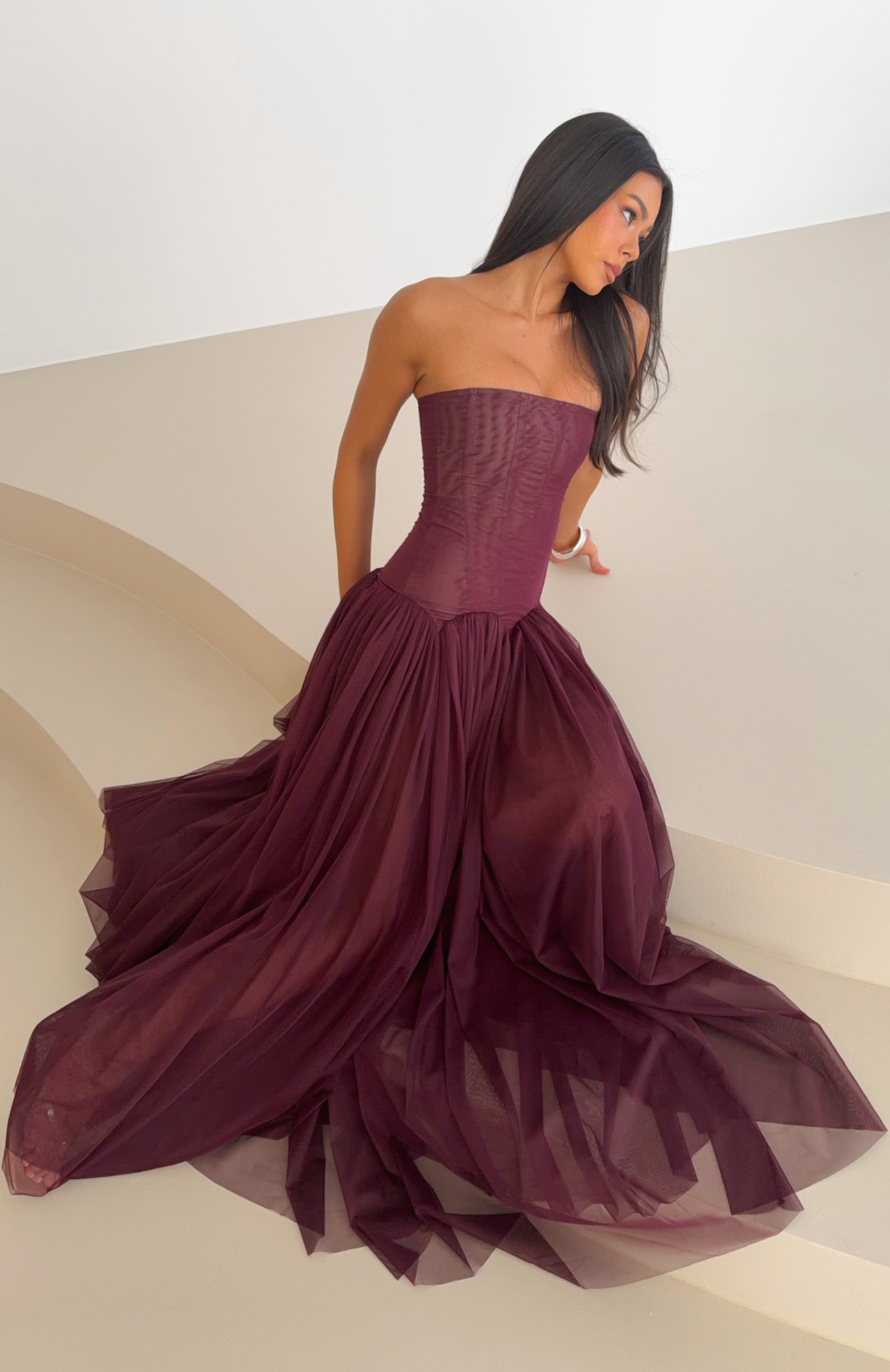 Magic Muse Maxi Dress Fig | White Fox Boutique