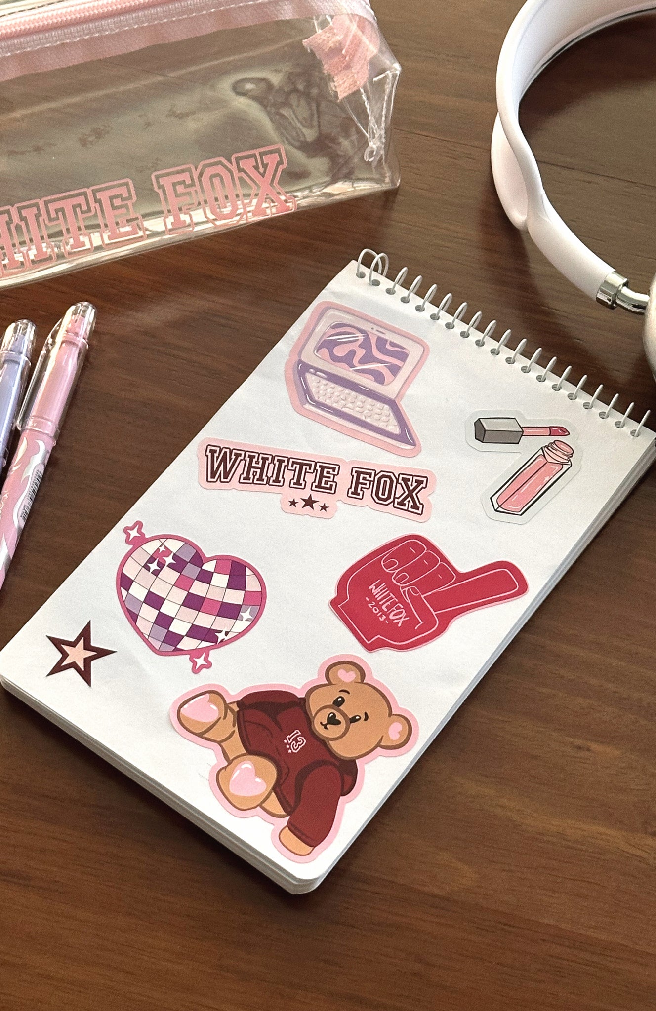 On Campus Sticker Pack Mixed | White Fox Boutique