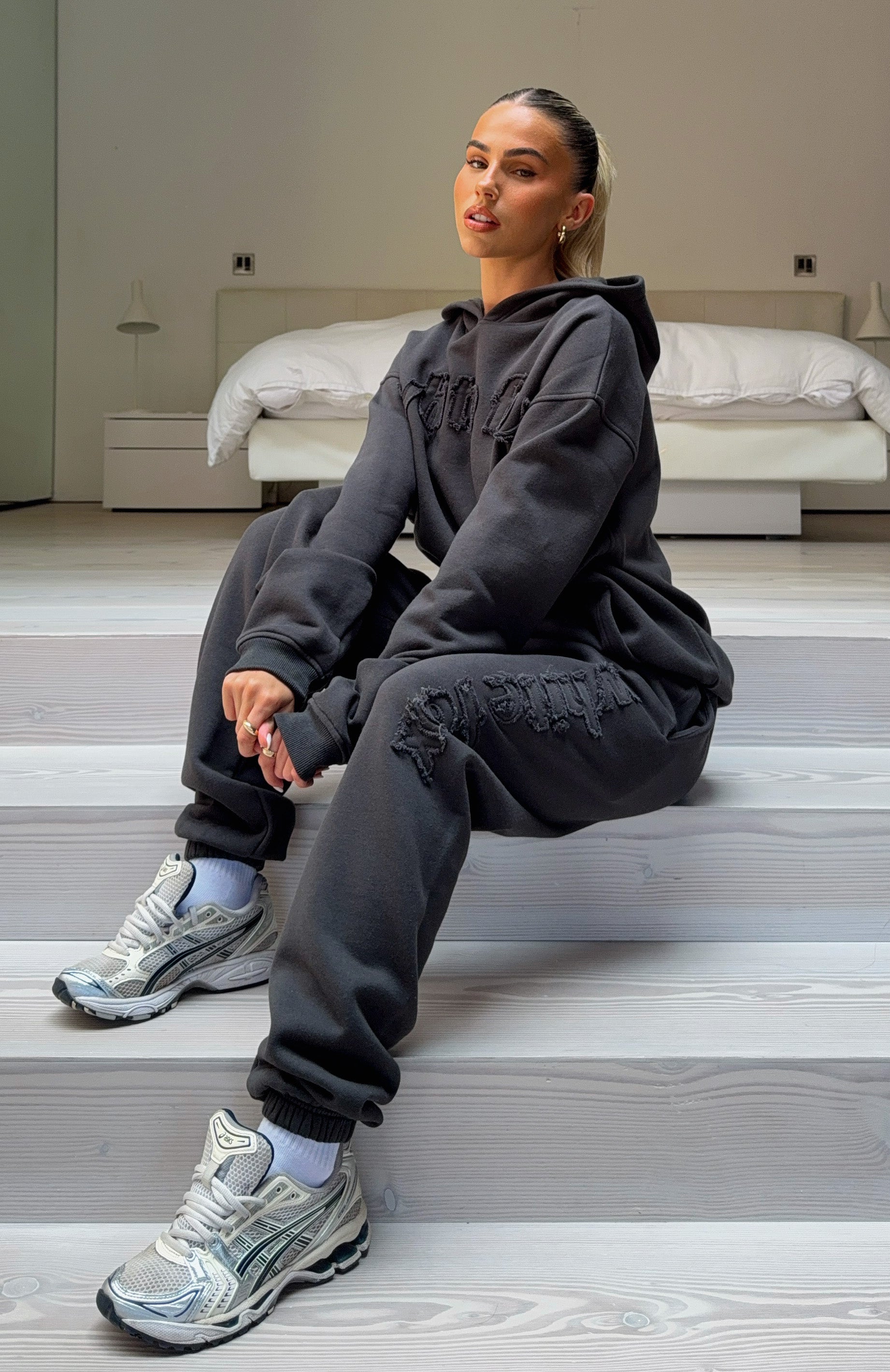 From The Archives Lexi Sweatpants Charcoal | White Fox Boutique