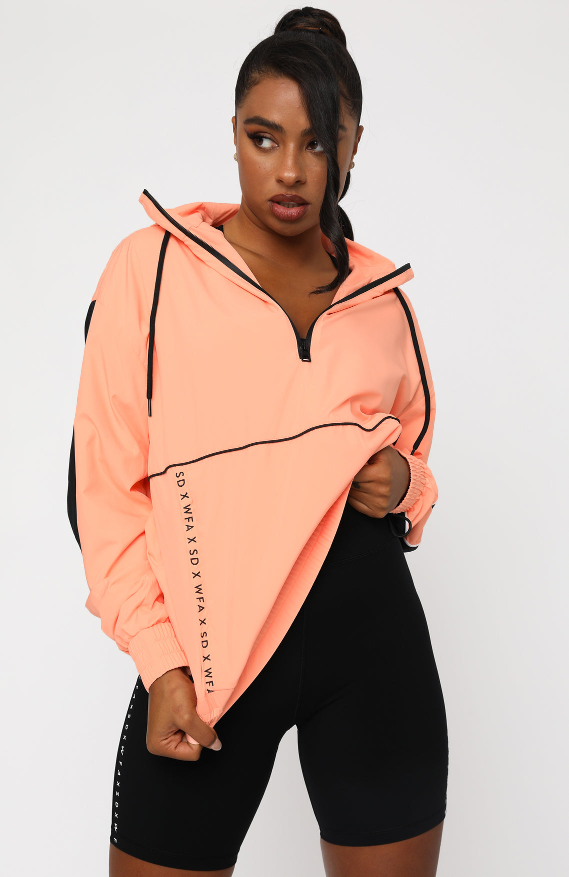 Skyler Windbreaker Sherbet | White Fox Boutique
